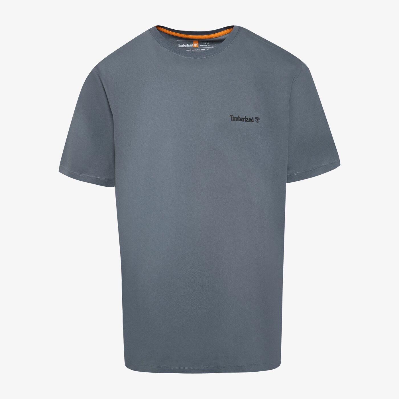 TIMBERLAND T-SHIRT SMALL LOGO PRINT TB0A5PGZDH31 | kolor niebieski ...