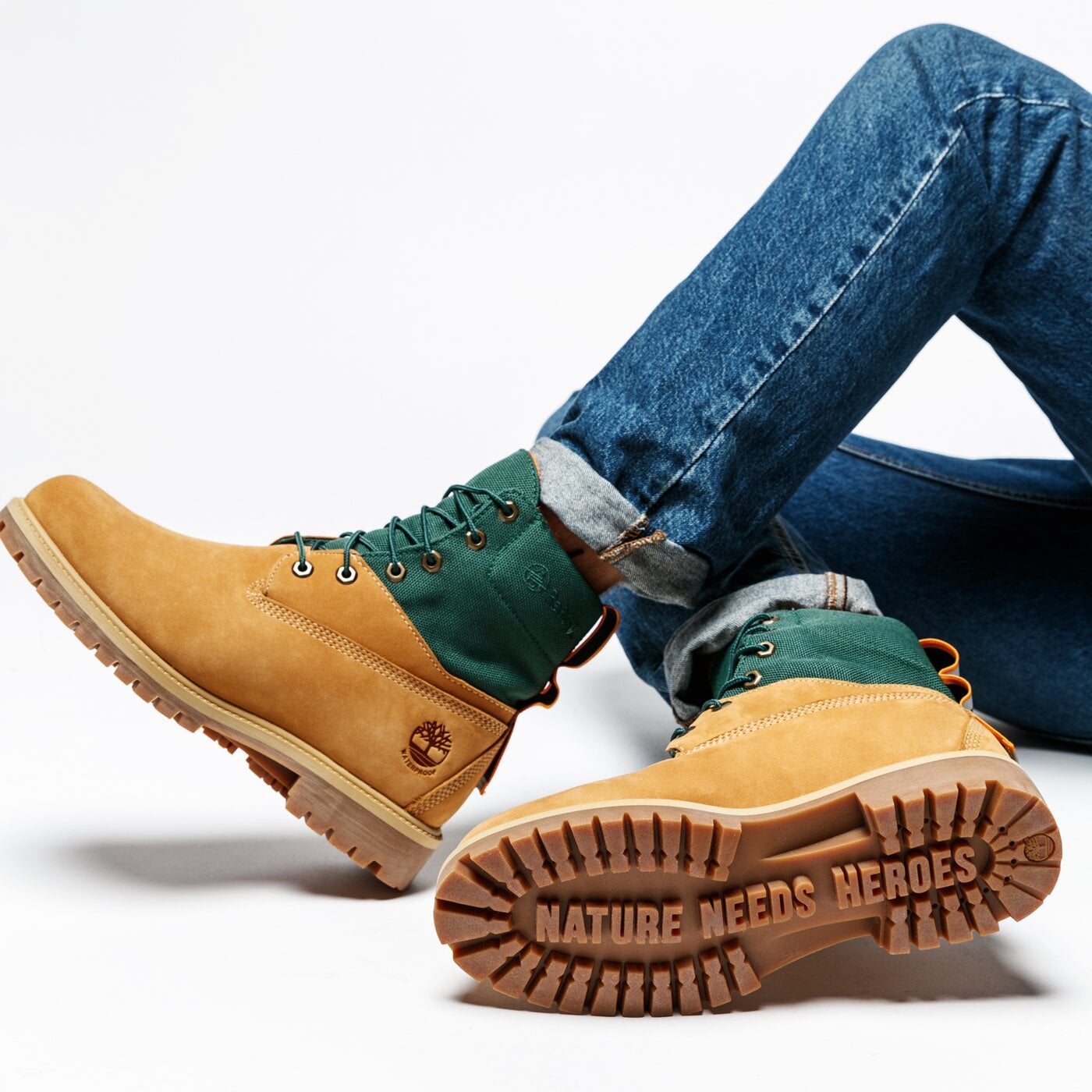 TIMBERLAND 6" WP TREADLIGHT BOOT TB0A2D6U2311 | kolor żółty | Mężczyźni ...