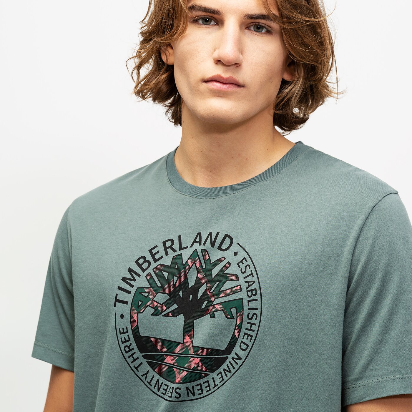 TIMBERLAND T-SHIRT SS LITTLE COLD RIVER TREE LOGO TEE TB0A5XHW3921 ...