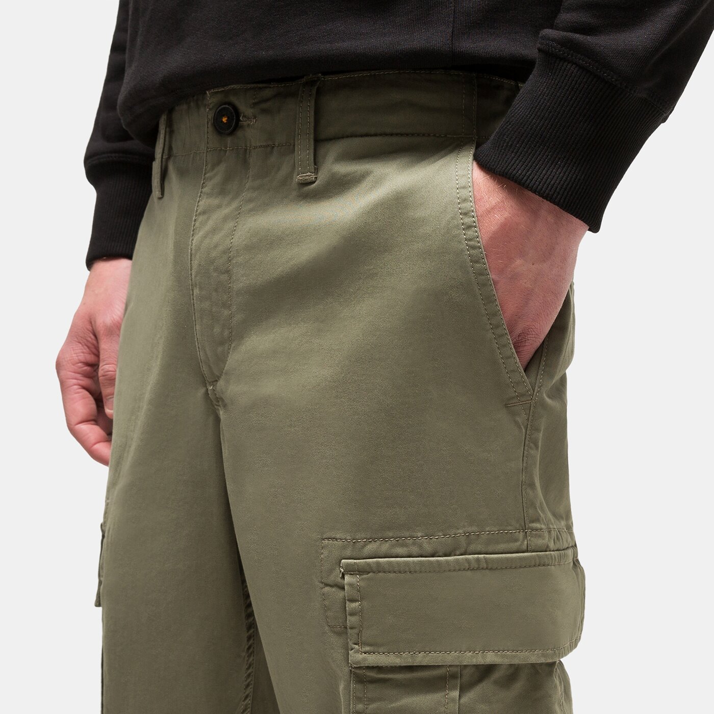 TIMBERLAND SPODNIE OUTDOOR CARGO PANT TB0A2CZH5901 | kolor zielony ...