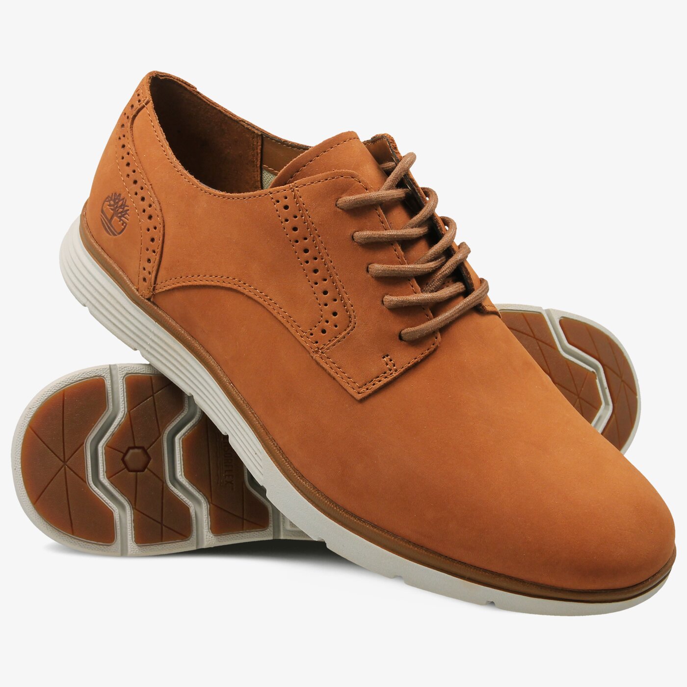 TIMBERLAND FRANKLIN BROGUE CA1QF3 | kolor BRĄZOWY | Mężczyźni | Casual ...