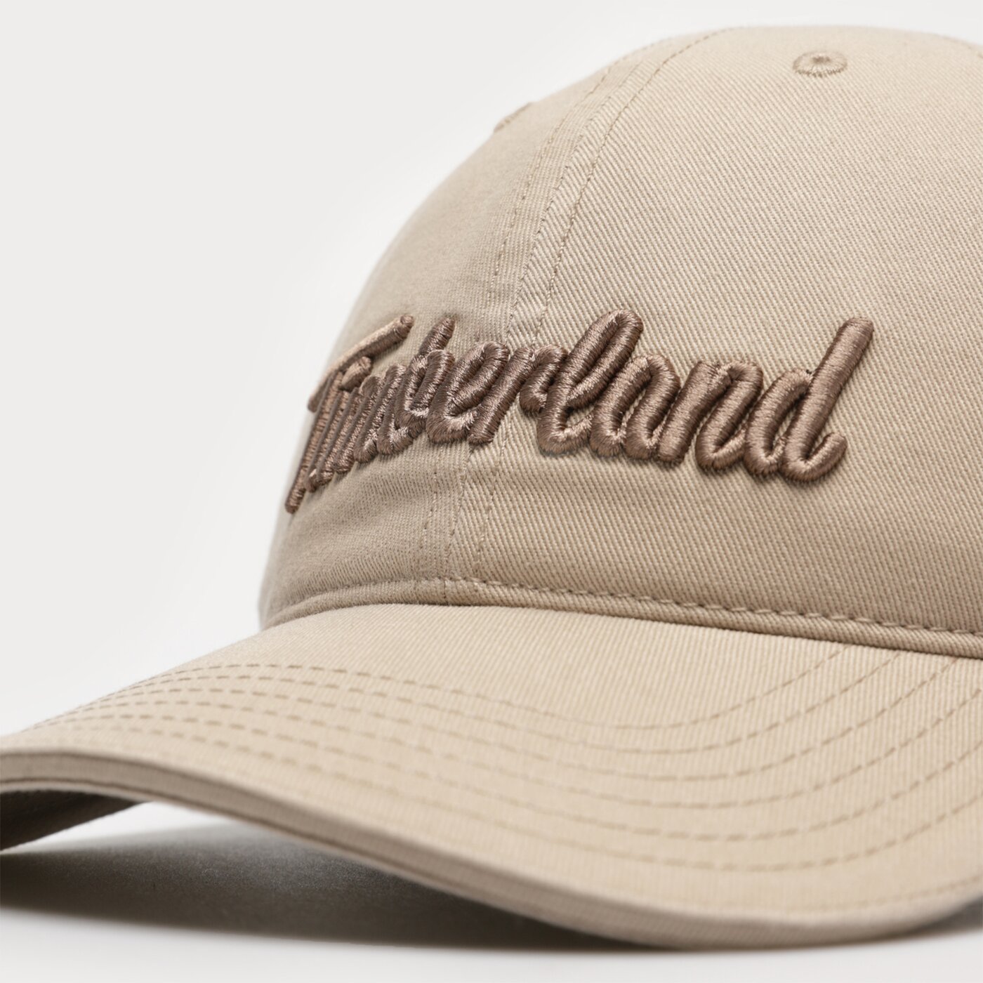 TIMBERLAND CZAPKA EMBROIDERED LOGO BB CAP TB0A1E9L2691 | kolor BEŻOWY ...