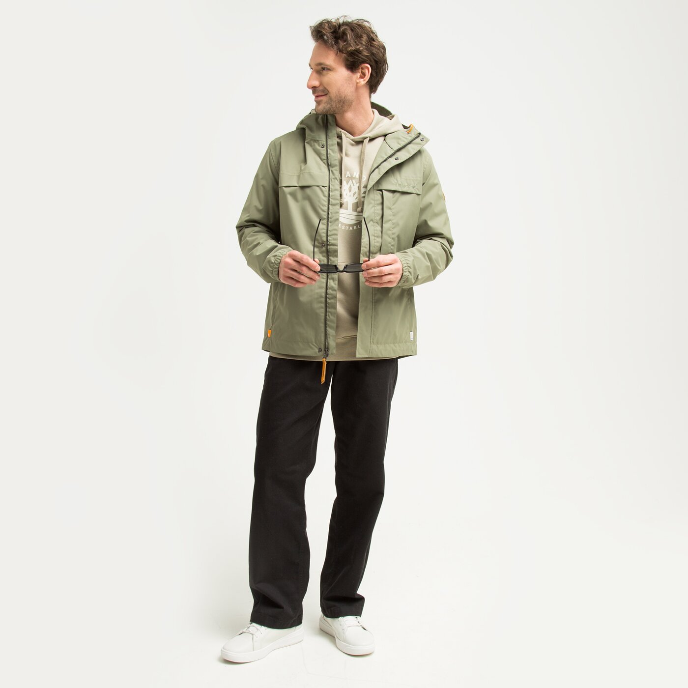 TIMBERLAND KURTKA BENTON WR SHELL JACKET TB0A5XRS5901 | kolor niebieski ...