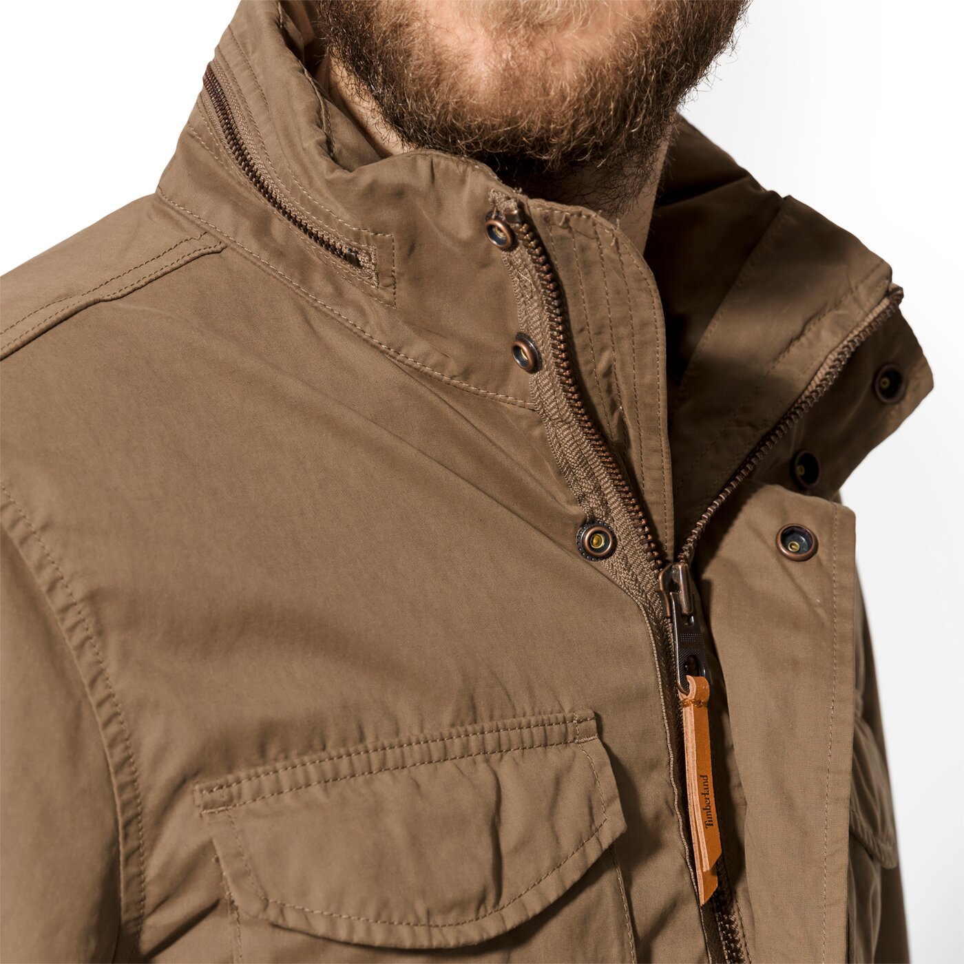 TIMBERLAND KURTKA M65 MT DAVIS CLS A1NYC244 | kolor BRĄZOWY | Mężczyźni ...