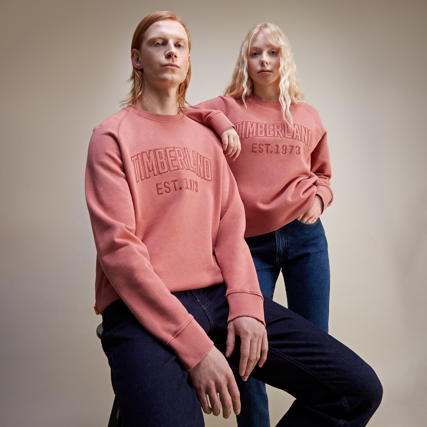 TIMBERLAND BLUZA MODERN WASH BRAND CARRIER SWEATSHIRT TB0A669DDJ11 ...