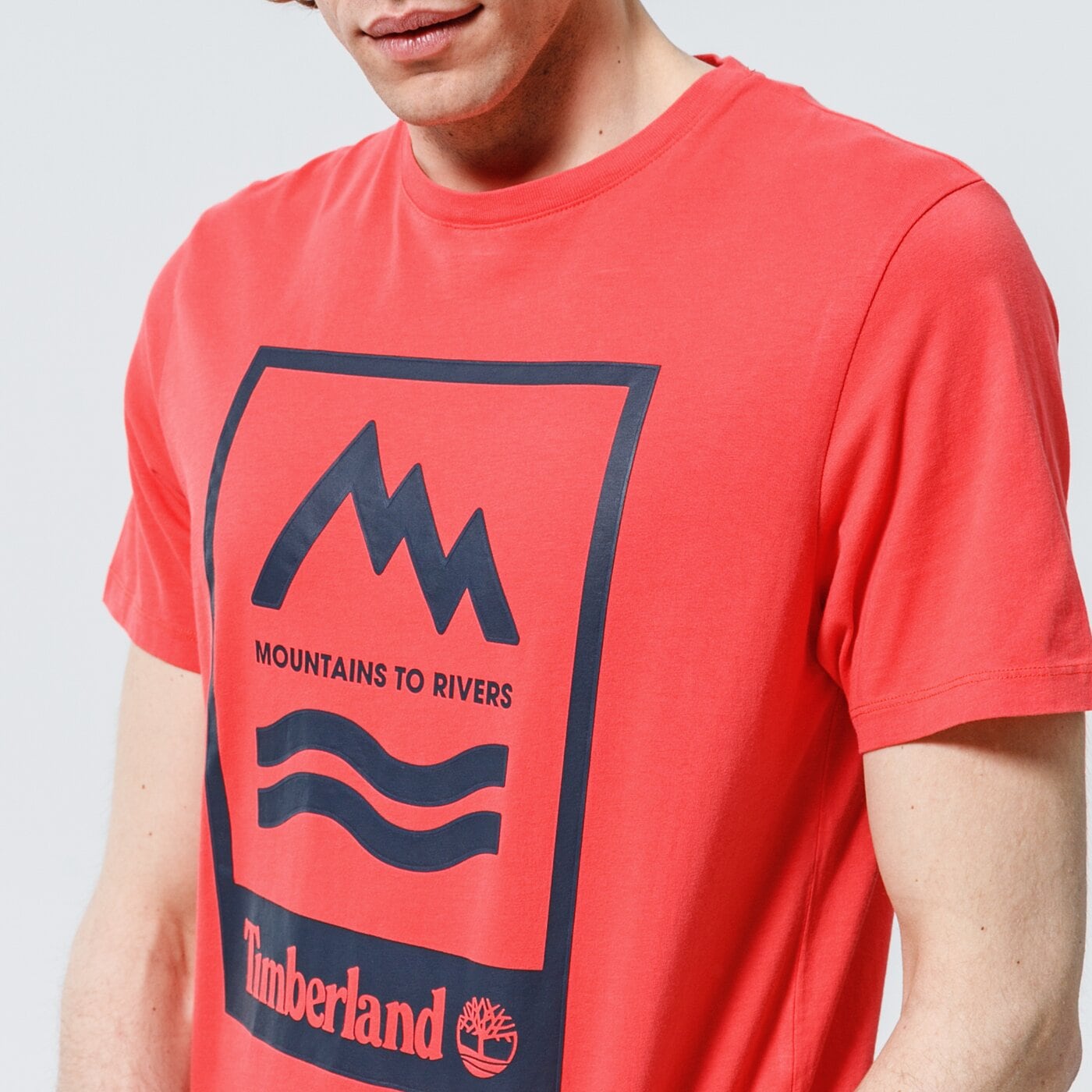 TIMBERLAND T-SHIRT MTR PRINT CREW TEE REG TB0A2FNH8011 | kolor ...