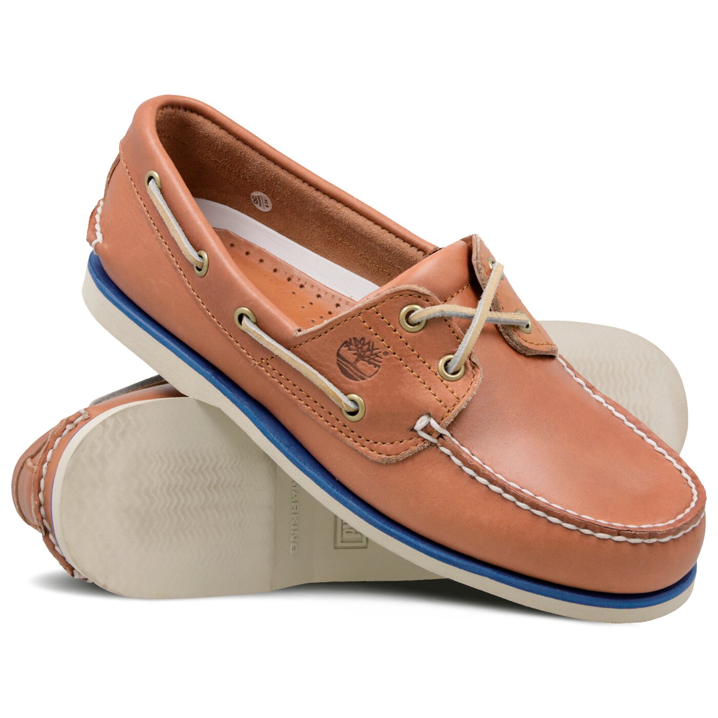 TIMBERLAND CLASSIC BOAT 2 EYE A16M8 | kolor BRĄZOWY | Mężczyźni | Boat ...