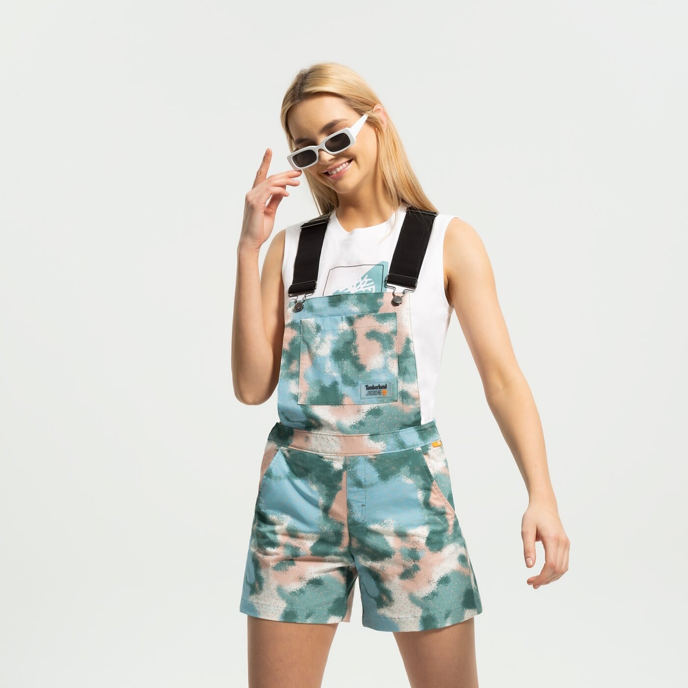 TIMBERLAND KOMPLET DUNGAREES AOP TB0A5TCNCN31 | kolor MULTICOLOR ...