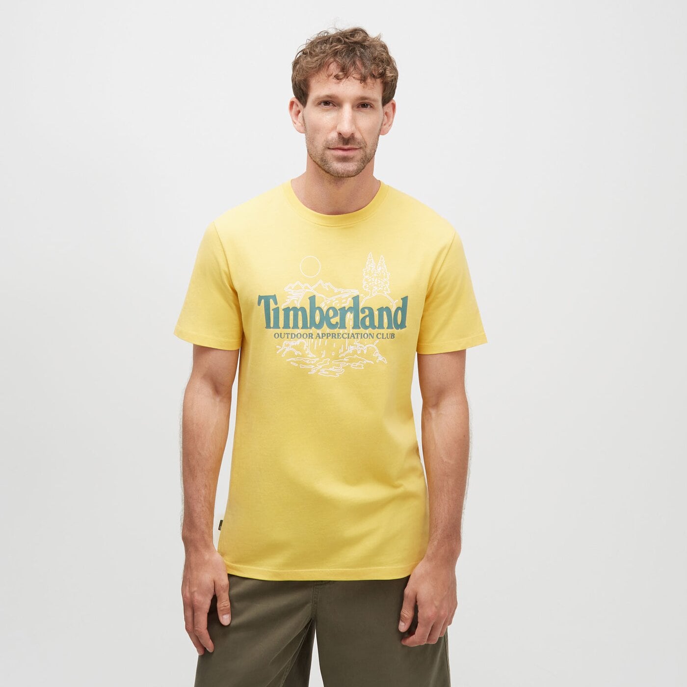 TIMBERLAND T-SHIRT TFO NATURE LOGO SHORT SLEEVE TEE TB0A5R82EG41 ...