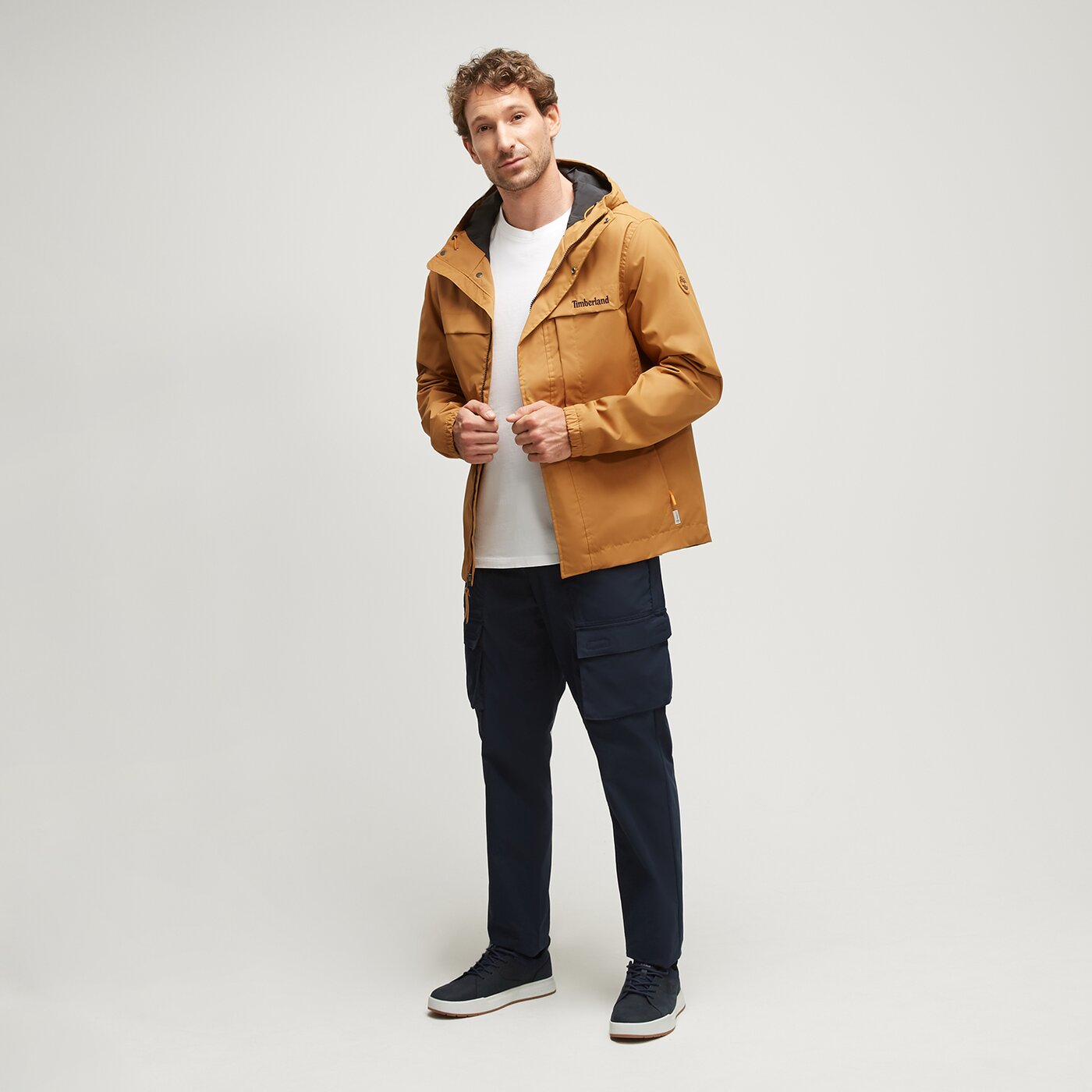 TIMBERLAND KURTKA BENTON WR SHELL JACKET TB0A5XRSP471 | kolor BRĄZOWY ...