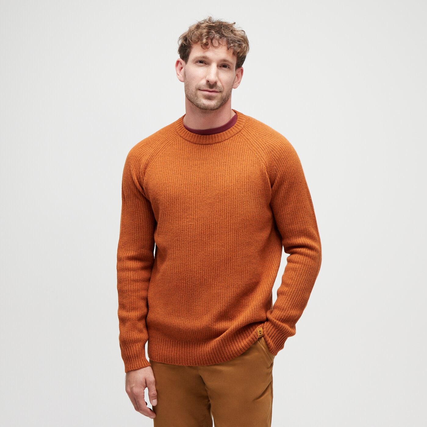 TIMBERLAND SWETER RAGLAN SLEEVE CREW NECK SWEATER TB0A62J3EIB1 | kolor ...