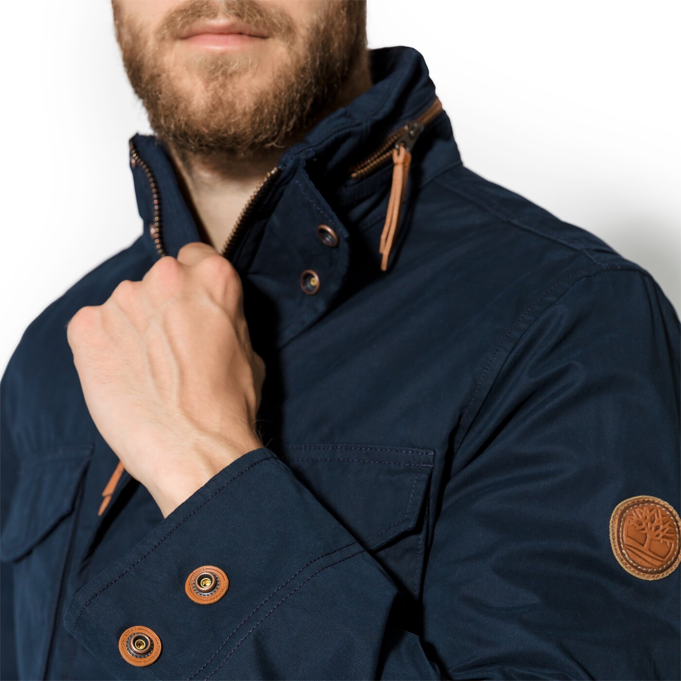 TIMBERLAND KURTKA M65 MT DAVIS CLS A1NYC433 | kolor granatowy ...