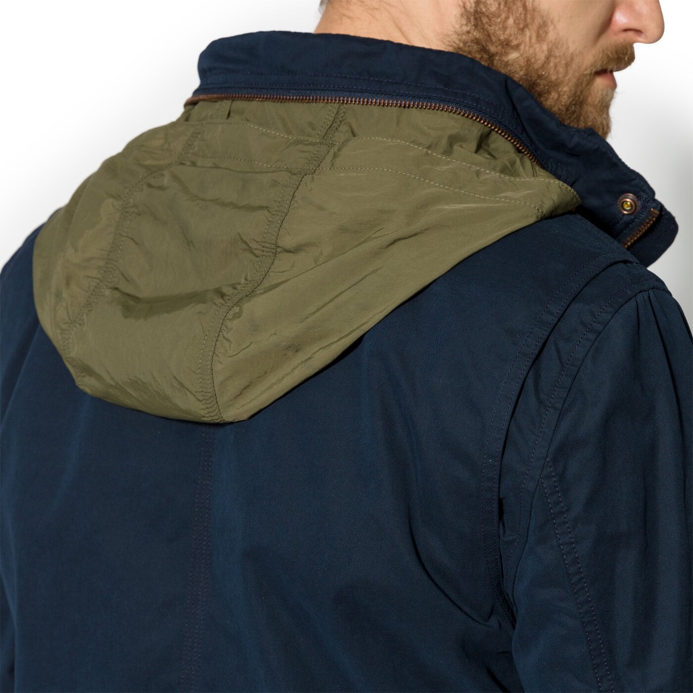 TIMBERLAND KURTKA M65 MT DAVIS CLS A1NYC433 | kolor granatowy ...