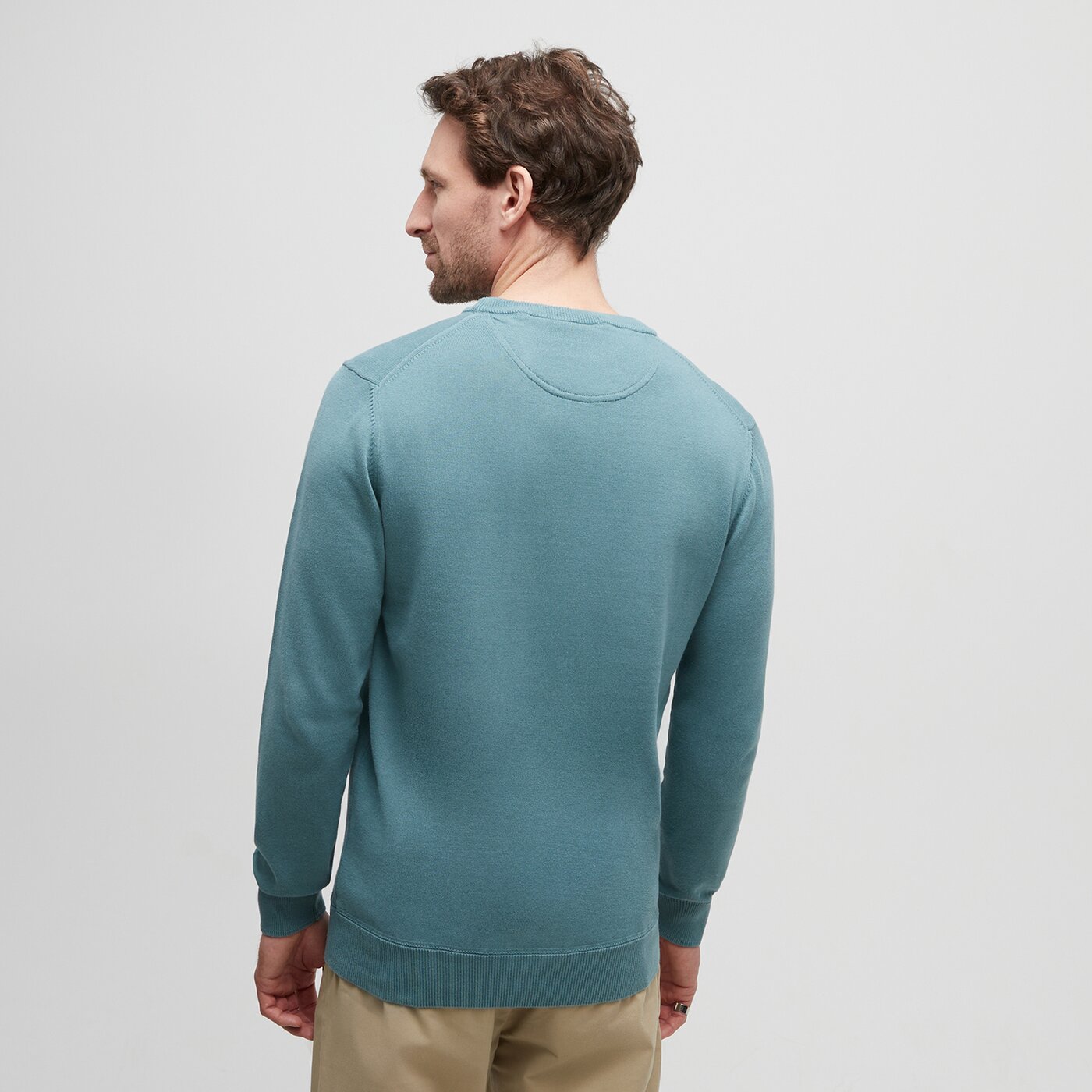 TIMBERLAND SWETER YD SWEATER (REGULAR) TB0A2BMMCL61 | kolor zielony ...