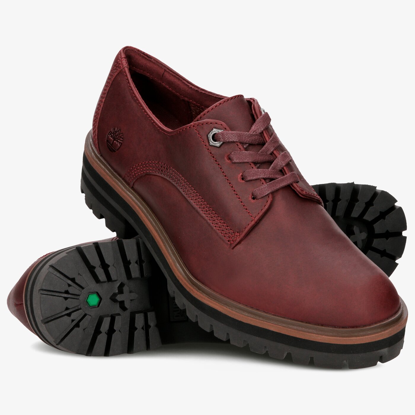 TIMBERLAND LONDON SQUARE OXFORD A1RE2 | kolor bordowy | Kobiety ...