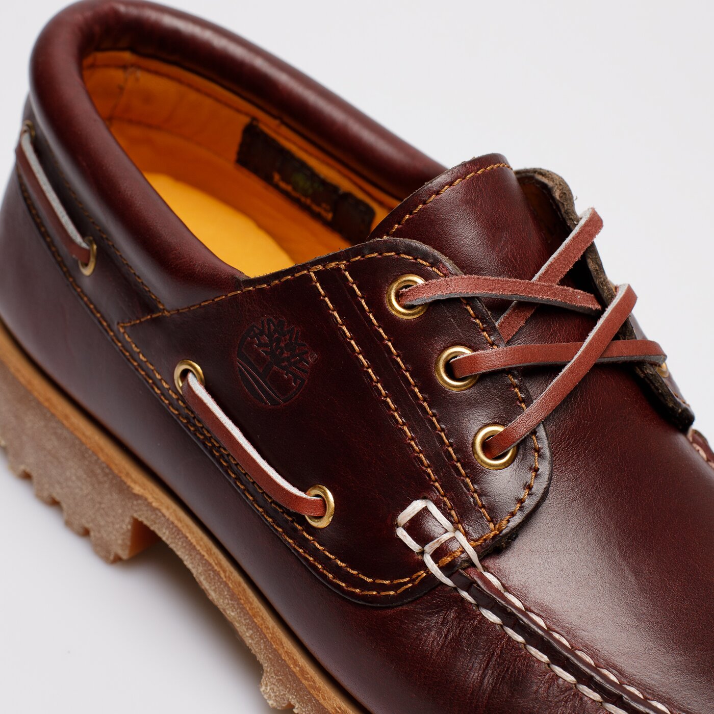 TIMBERLAND AUTHENTICS BOAT 3 EYE CLASSIC TB0500096481 | kolor bordowy ...