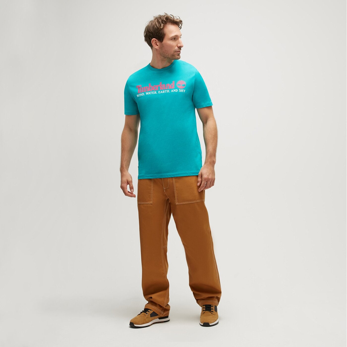 TIMBERLAND T-SHIRT WWES SS FRONT GRAPHIC TEE TB0A27J8E341 | kolor ...